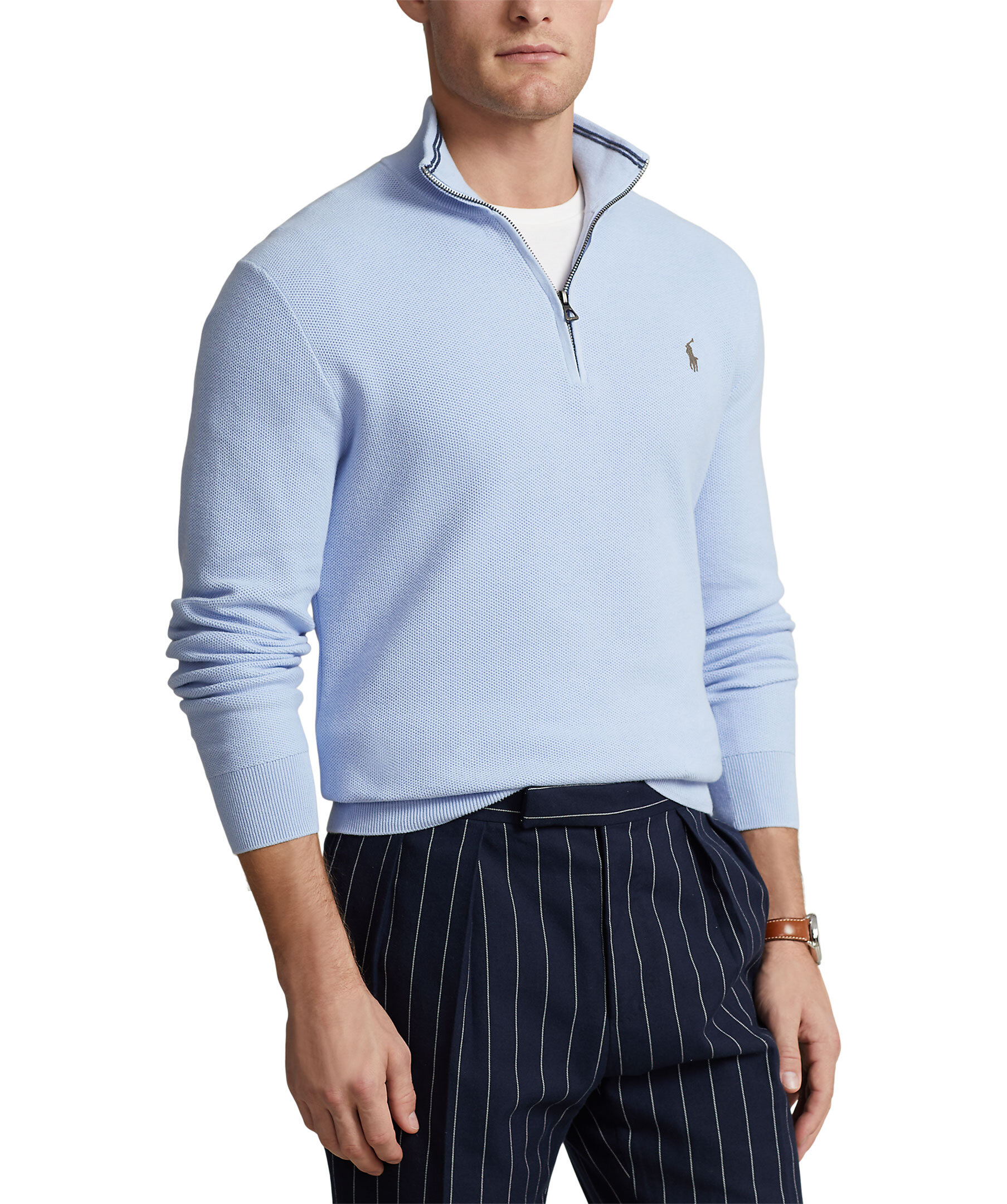 Handla Texture long sleeve HZ, Ljusblå hos Johnells.se | 710932304-507