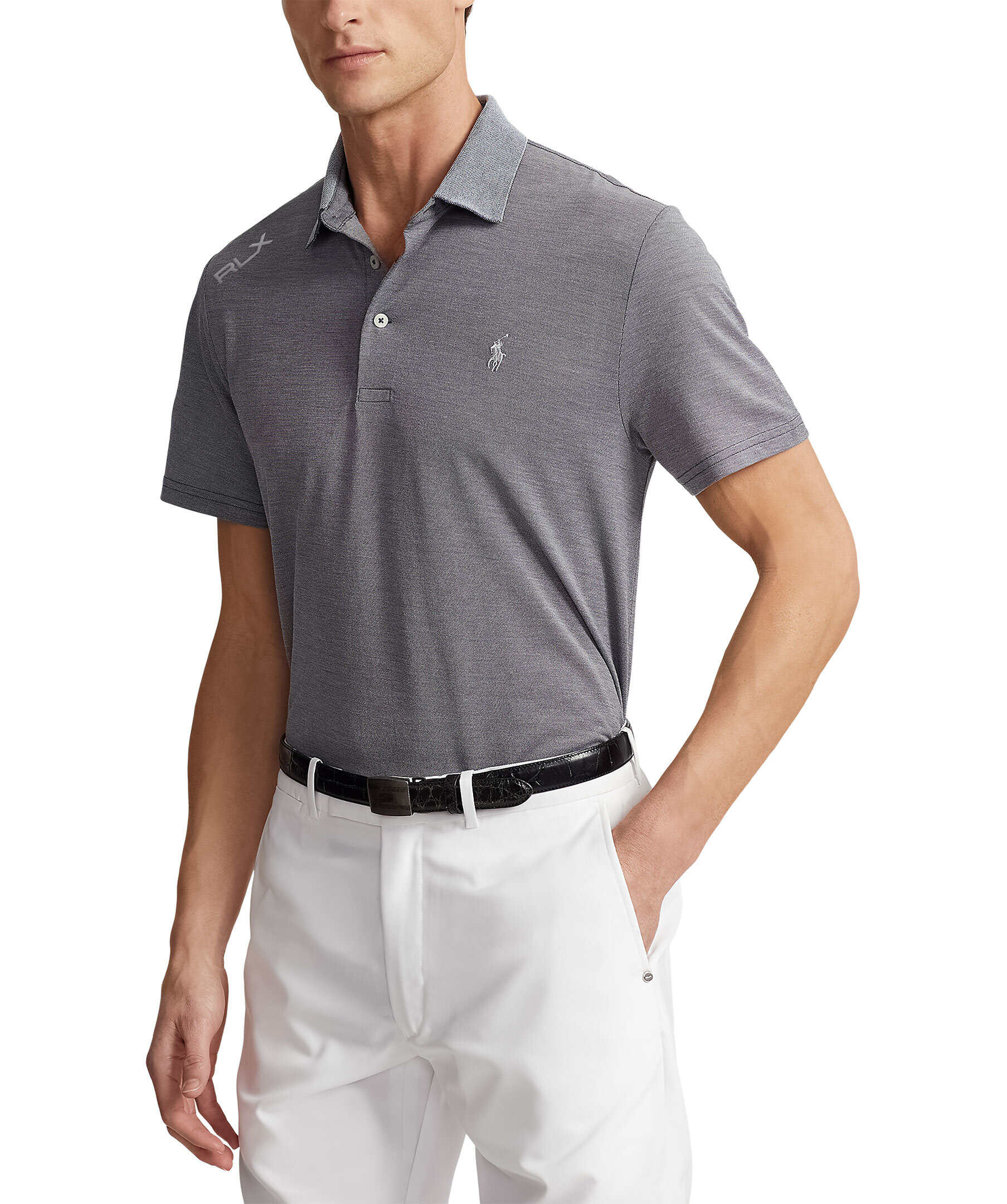 Handla Golf Pique, Navy hos Johnells.se | 785899296-001