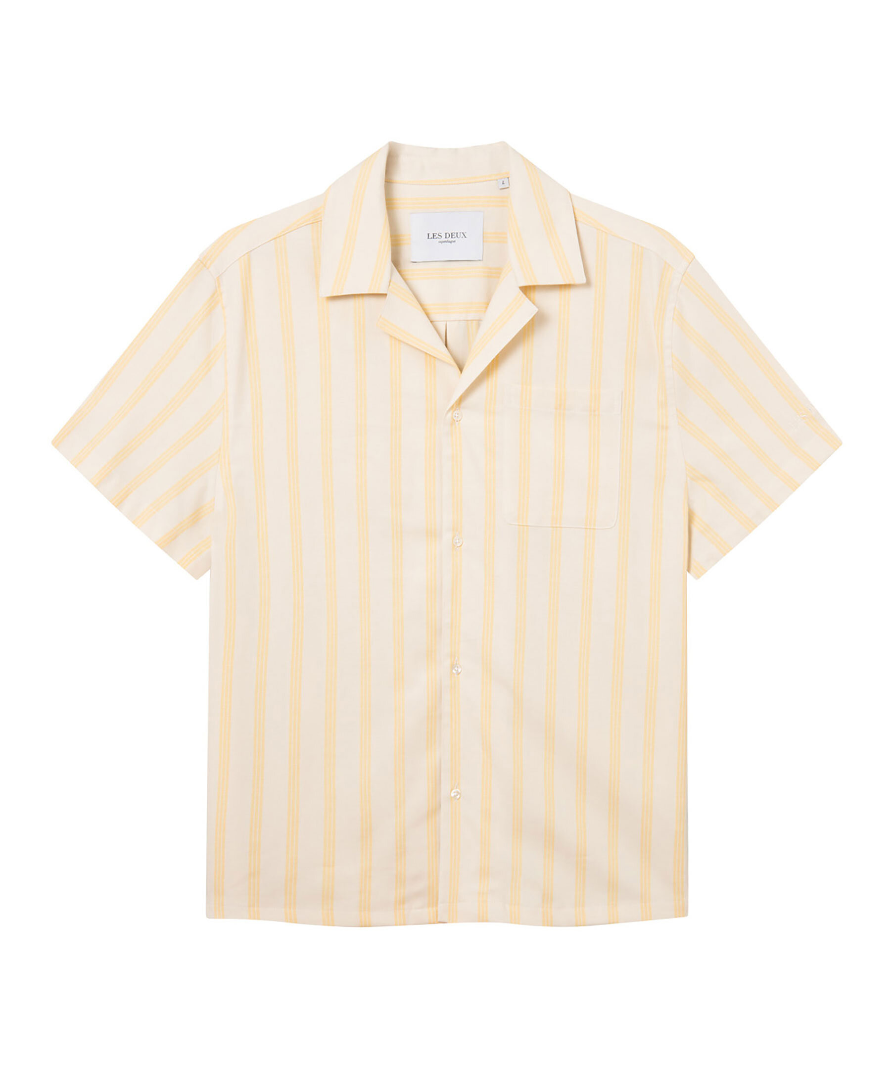 Handla Lawson Stripe SS Shirt, Gul hos Johnells.se | LDM401057-215705
